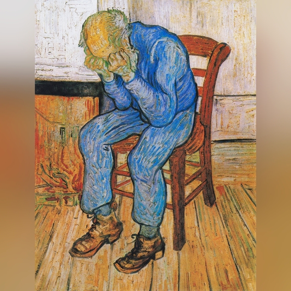 Vintage | Art | Vincent Van Goghs At Eternitys Gate 89 Famous Painting ...